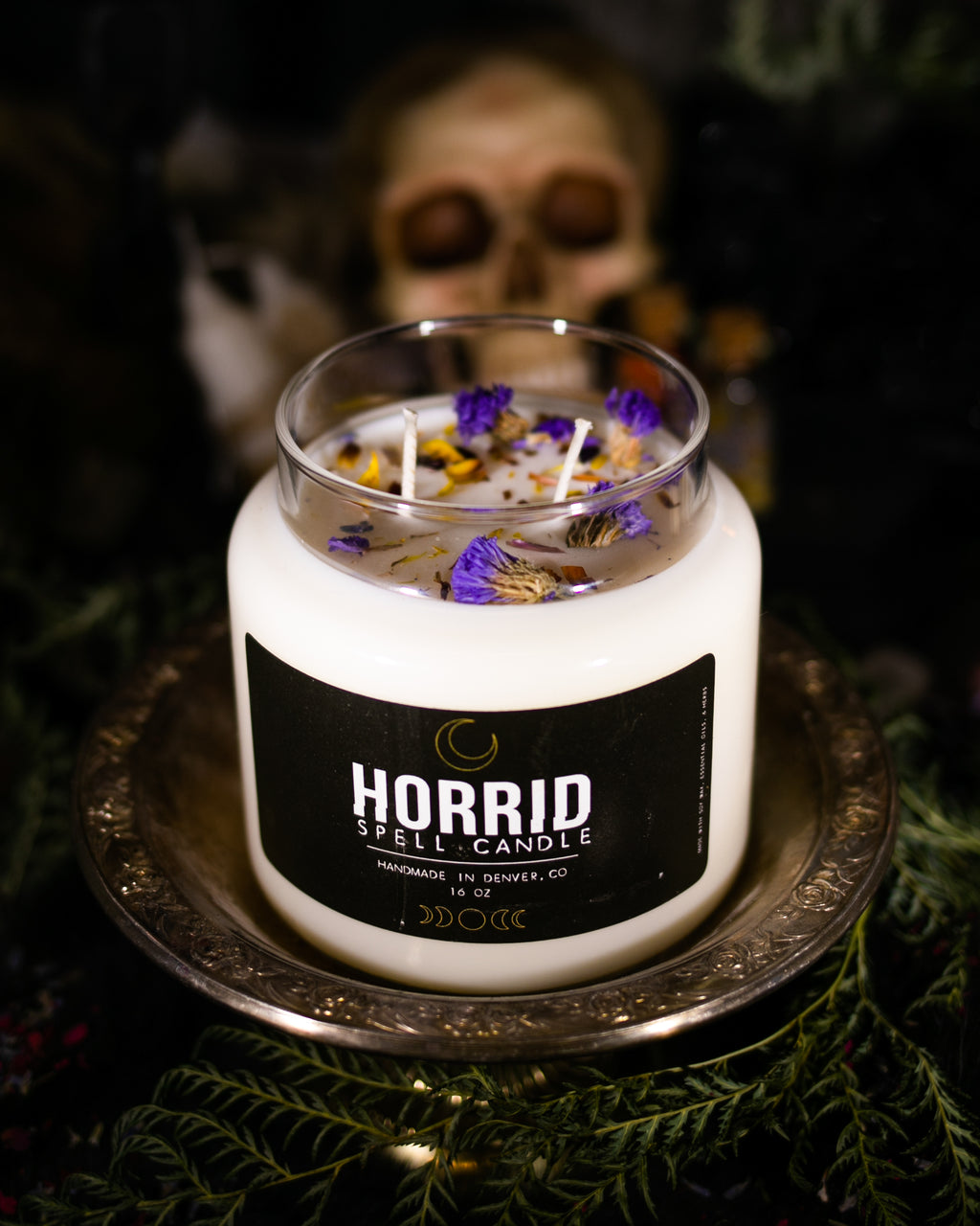 Memento Mori Spell Candle – Horrid Magazine