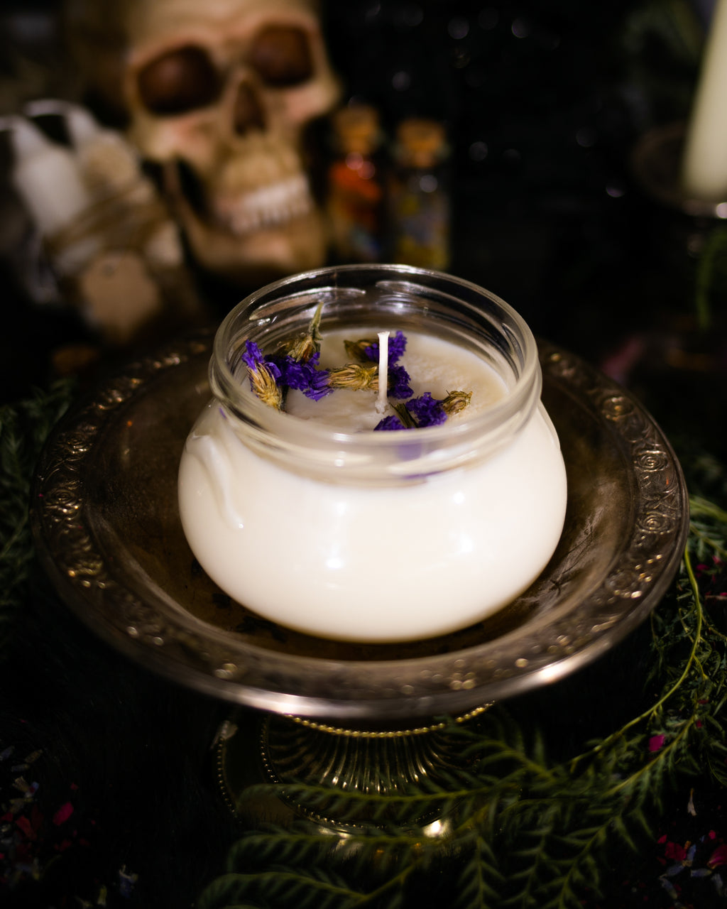 Memento Mori Spell Candle – Horrid Magazine