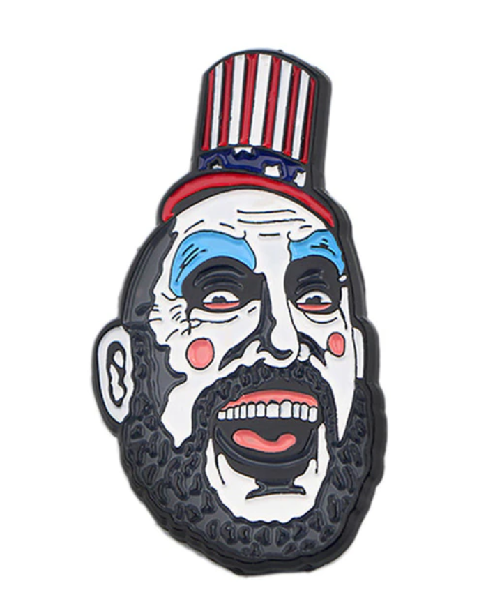 Horror Pin Captain Spaulding – Horrid Magazine